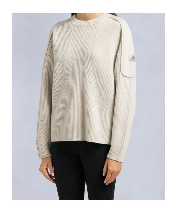 Moose Knuckles Corina Crewneck Sweater