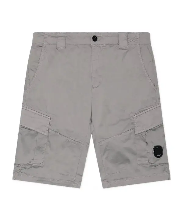 C.P. COMPANY Logo-appliqué Shorts