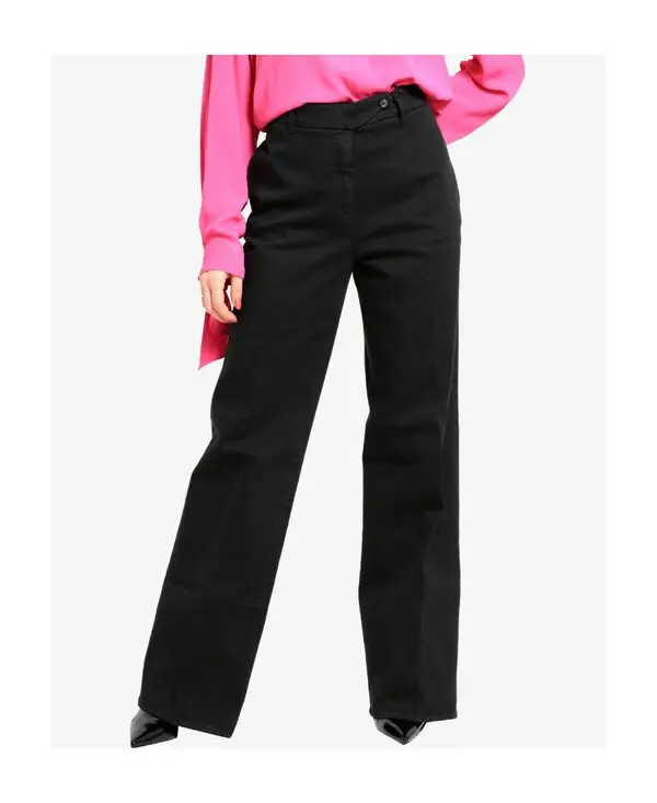 N.21 Belt Ring Button Casual Trousers
