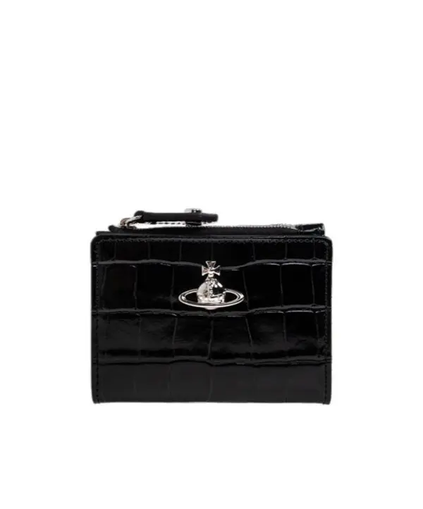VIVIENNE WESTWOOD Orb Plaque Embossed Card Holder