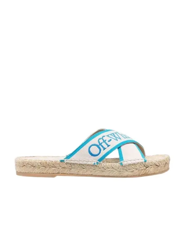 Off-White Bookish Criss Cross Espadrill
