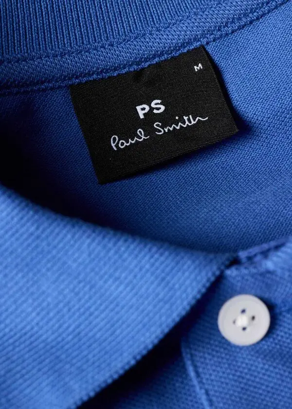 Paul Smith Logo Patch Short Sleeved Polo Shirt