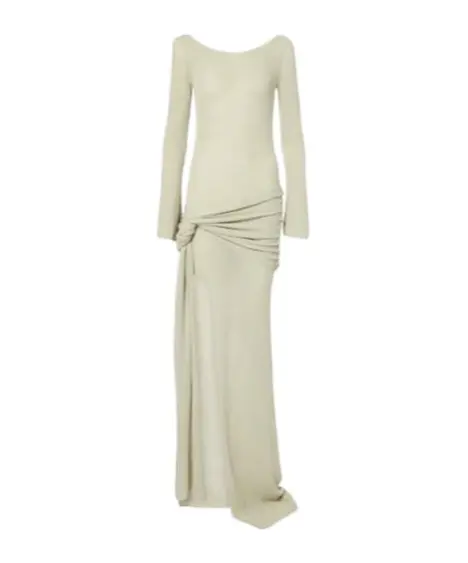 AYA MUSE Astra Cotton-blend Maxi Dress