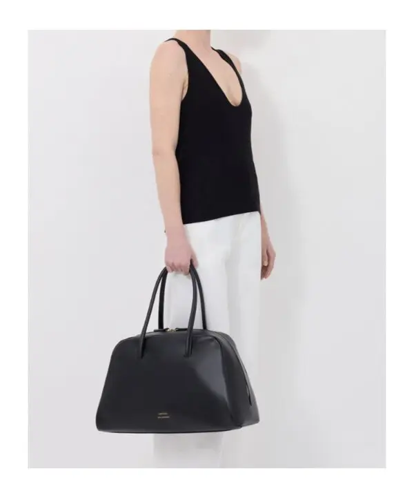 Loulou De Saison Albia Jersey Tank Top - Black