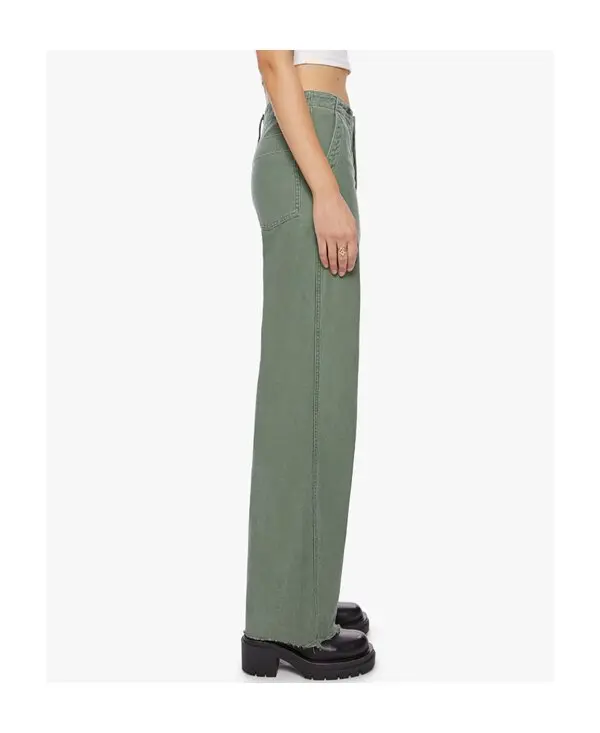 MOTHER The Major Sneak Fray Jeans