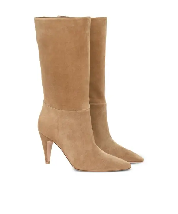 GIANVITO ROSSI Round Toe Ankle Boots