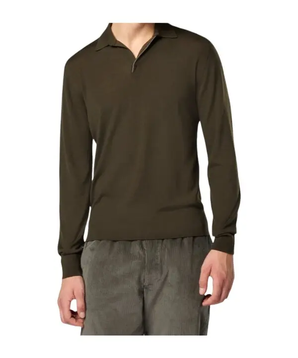 Sease Long-sleeved Polo Shirt
