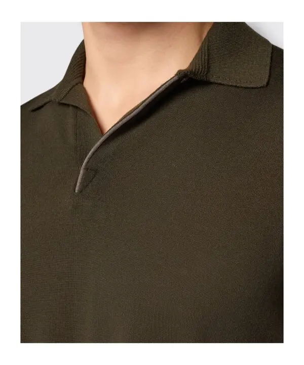 Sease Long-sleeved Polo Shirt