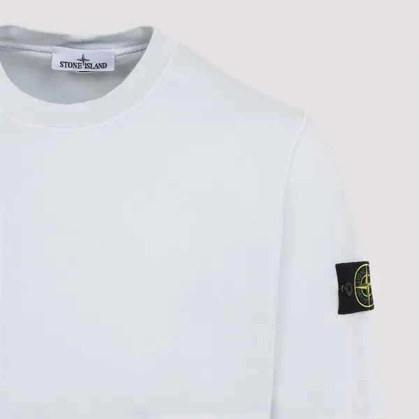 Stone Island Compass Patch Crewneck Sweatshirt