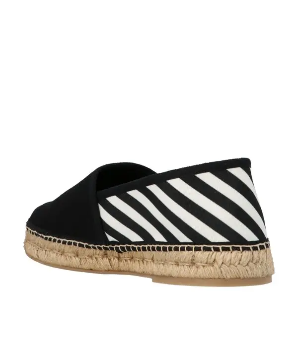 Off-White Diagonal Stripes Espadrilles