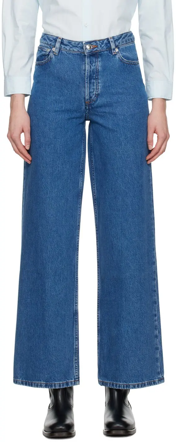A.p.c. Wide Leg Jeans