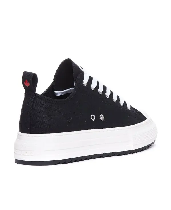 Dsquared2 Round Toe Platform Sneakers