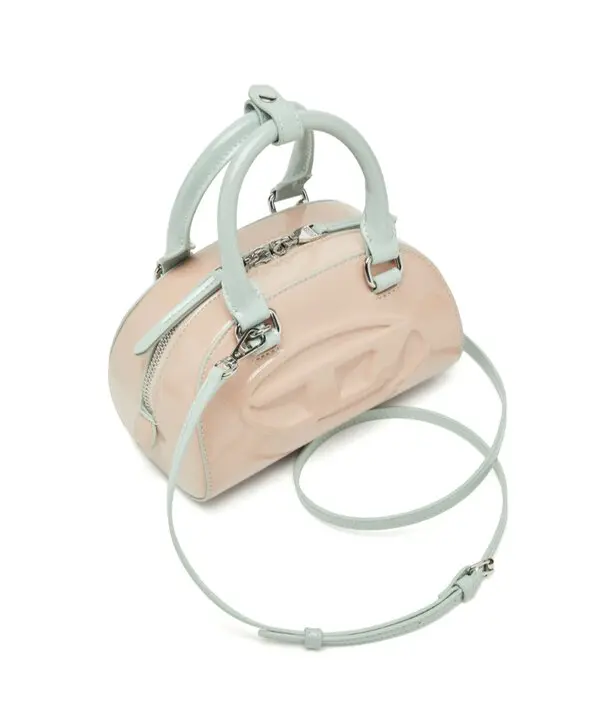 DIESEL® 1 Dr Dome Embossed Logo Crossbody Bag