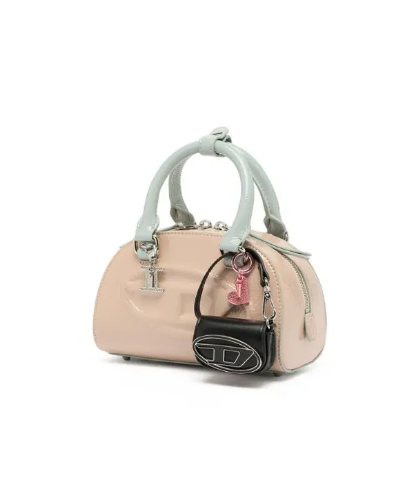 DIESEL® 1 Dr Dome Embossed Logo Crossbody Bag