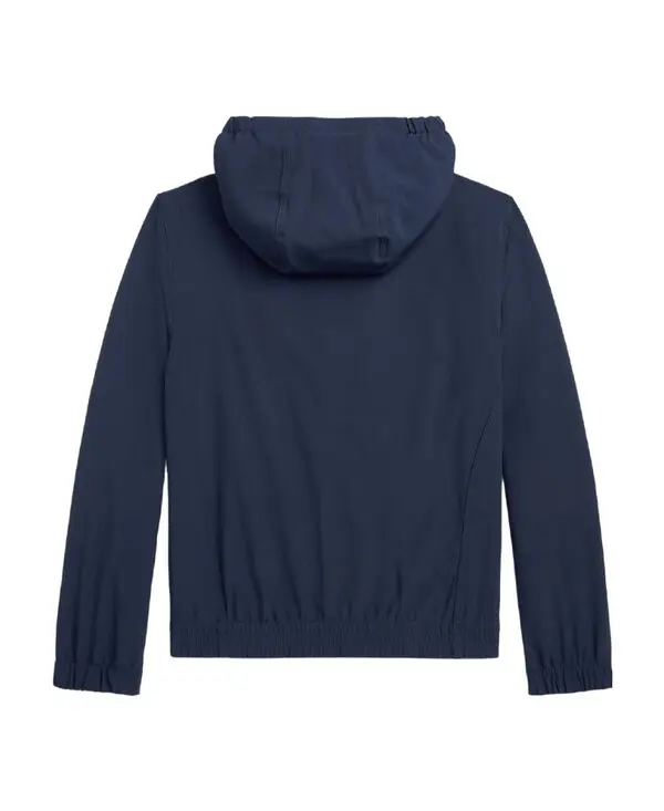 Polo Ralph Lauren Zip-up Hooded Jacket With Embroidered Logo