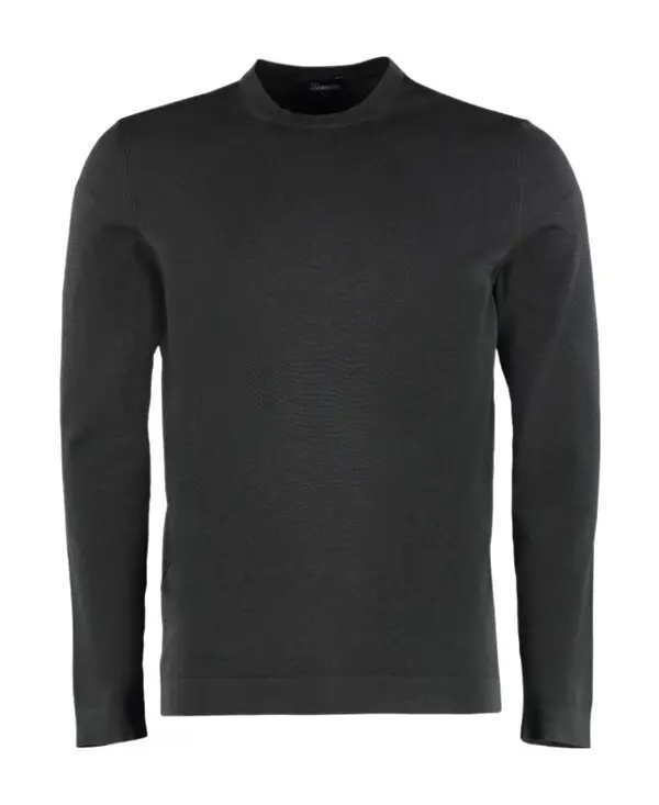 DRUMOHR Classic Crew Neck Sweater - Black