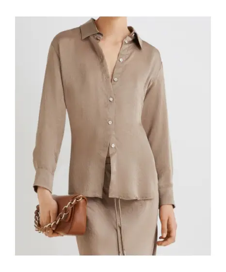 Marella Crinkle Fabric Shirt