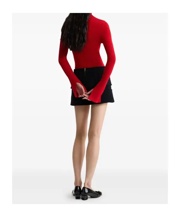 PATOU Ribbed High-neck Sweaters