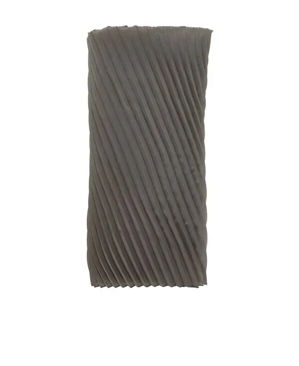 Emporio Armani Pleated Oversized Scarf