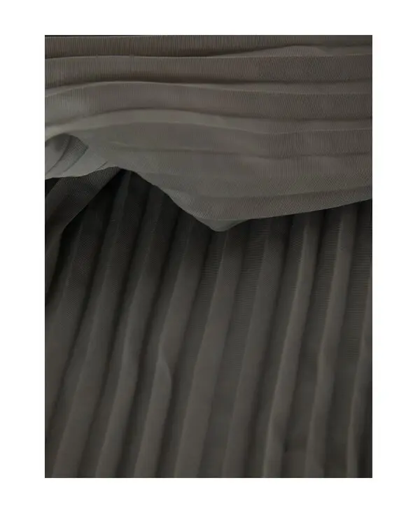 Emporio Armani Pleated Oversized Scarf
