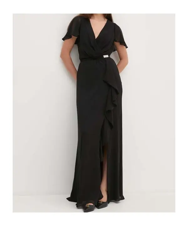 Ralph Lauren Flared Cut Maxi Dress