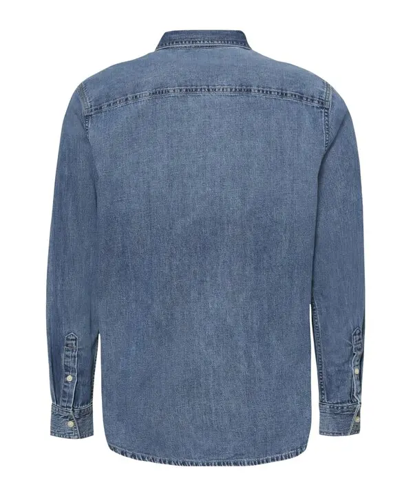 Calvin Klein Denim Button-up Shirt