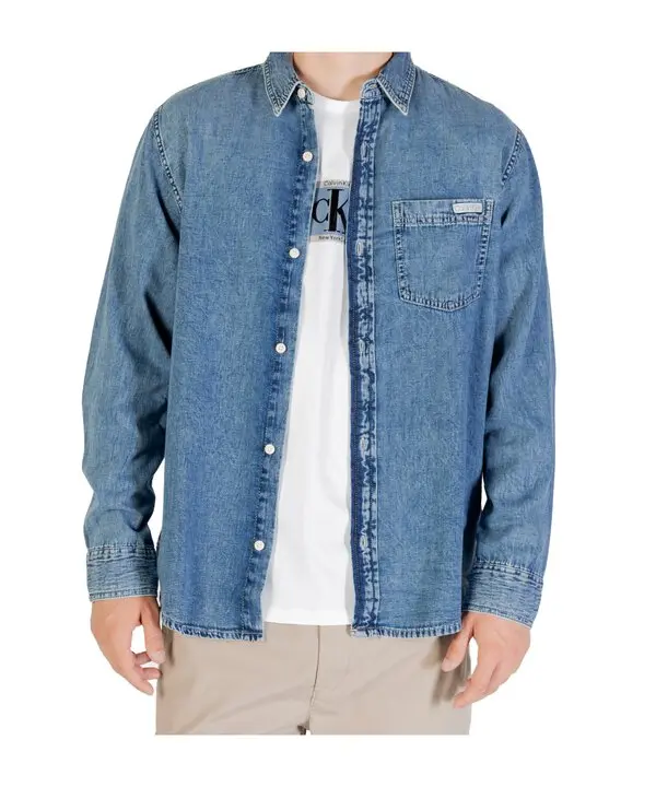 Calvin Klein Denim Button-up Shirt