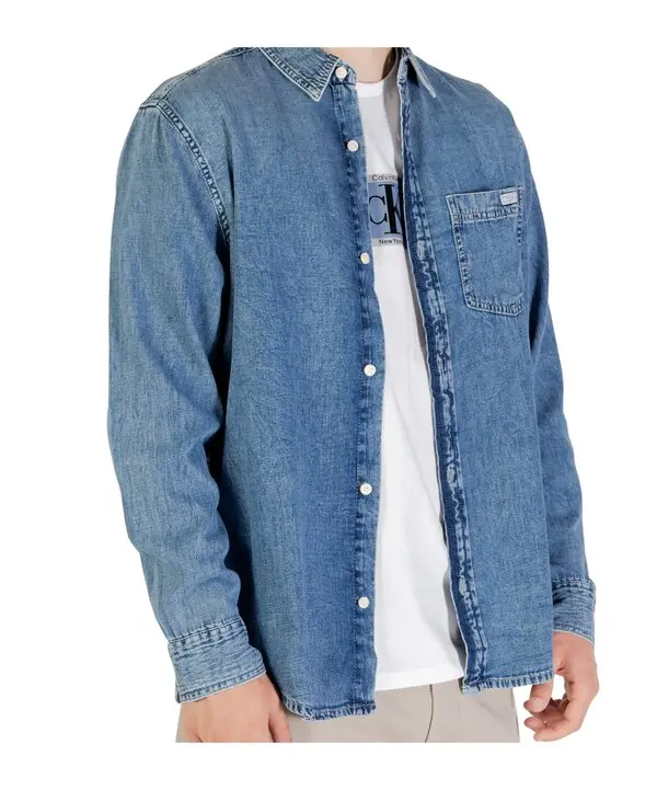 Calvin Klein Denim Button-up Shirt