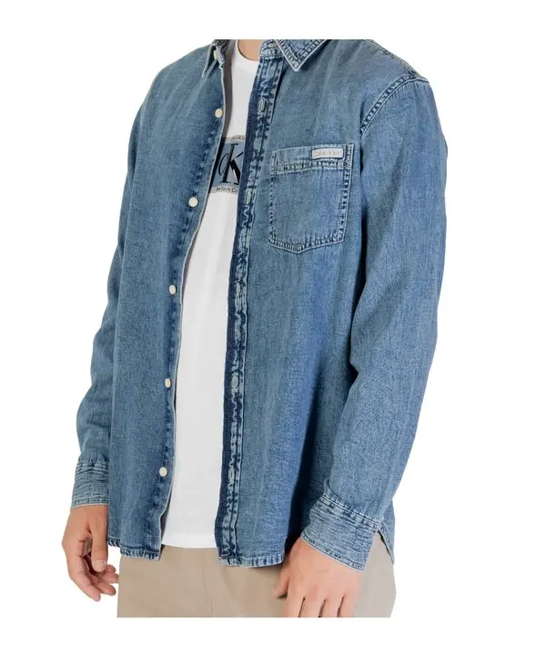 Calvin Klein Denim Button-up Shirt