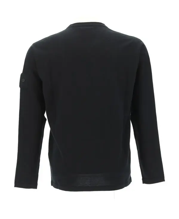 Stone Island Crewneck Sweatshirt With Logo Patch