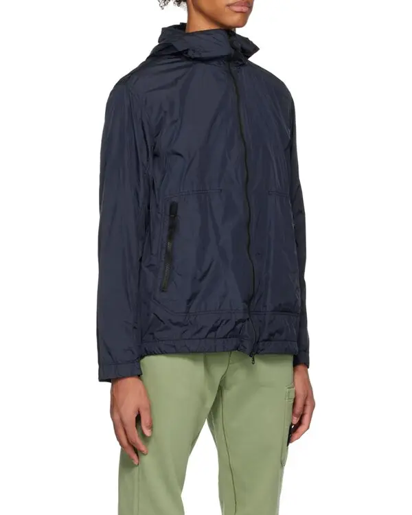Stone Island Logo Patch Zip-up Jacket