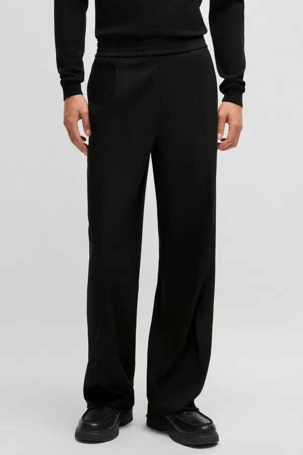 Hugo Boss Pinstriped Trousers