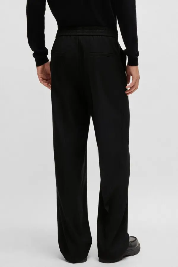 Hugo Boss Pinstriped Trousers