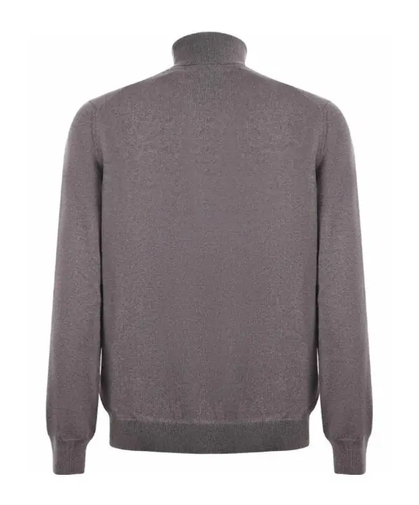 Tagliatore Miles High Neck Knitwear - Gray