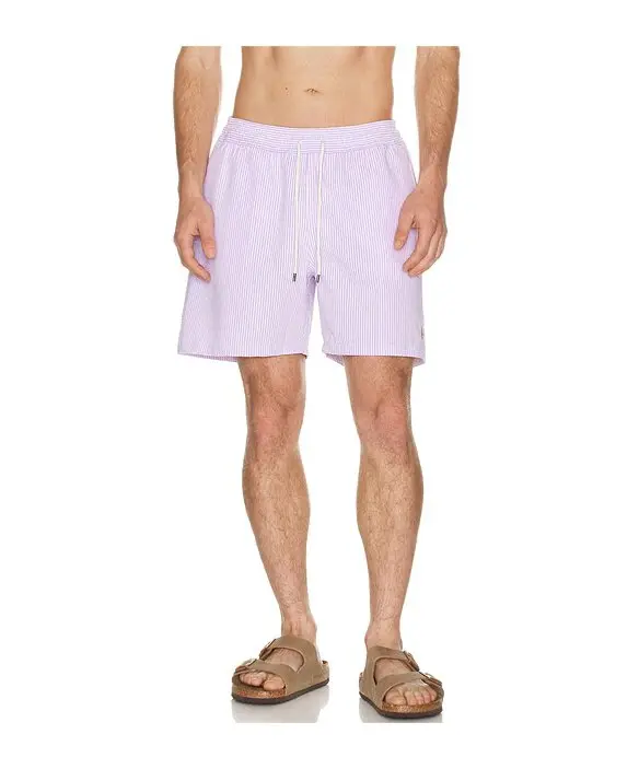 Polo Ralph Lauren Seersucker Drawstring Swim Shorts