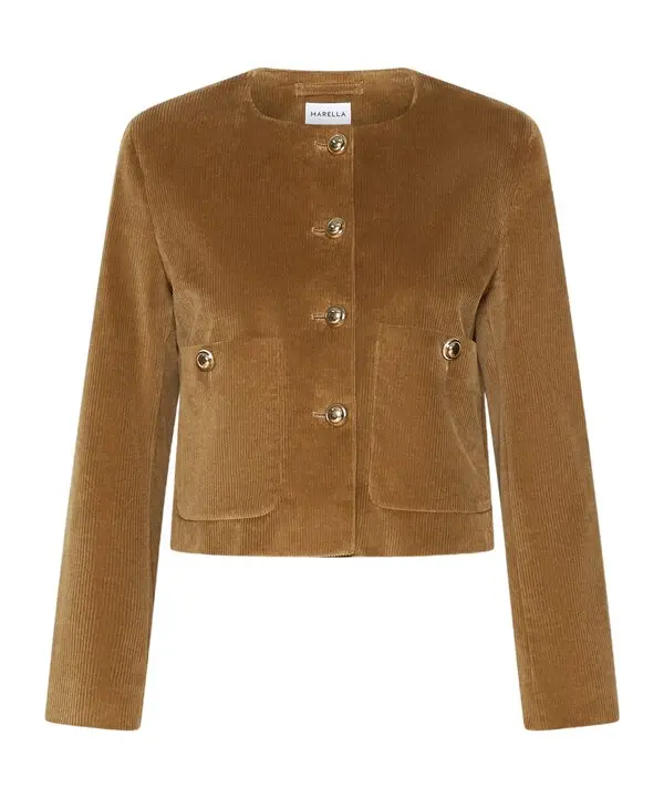 Marella Velvet Boxy Jacket