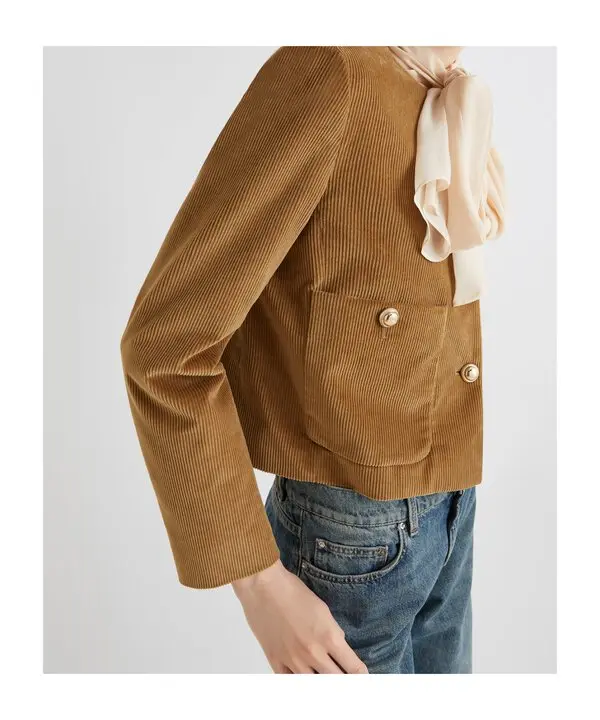Marella Velvet Boxy Jacket