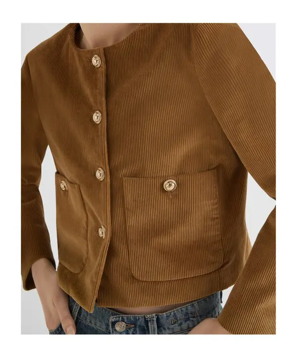 Marella Velvet Boxy Jacket