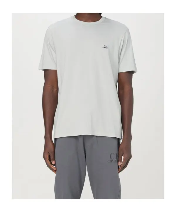 C.P. COMPANY Logo Patch Crewneck T-shirt