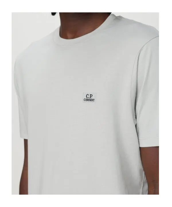 C.P. COMPANY Logo Patch Crewneck T-shirt