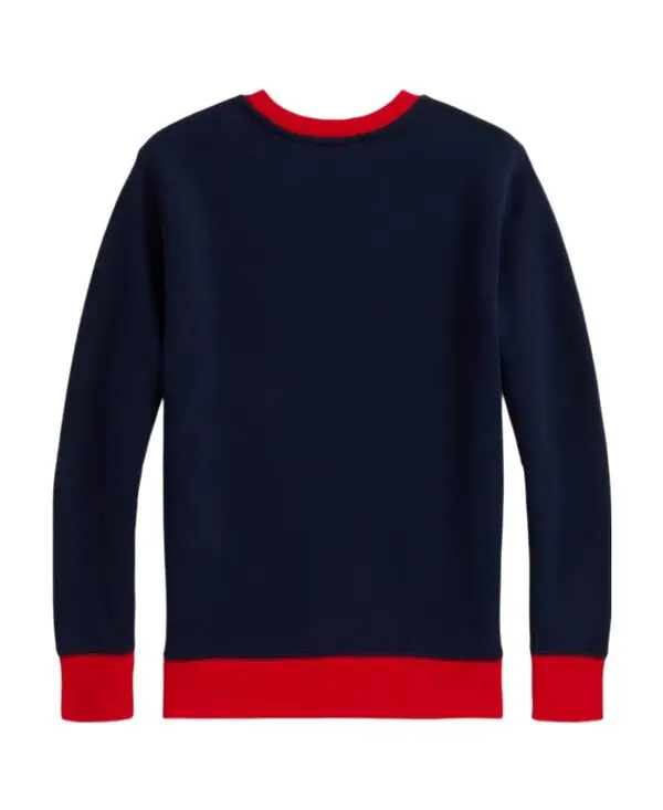Polo Ralph Lauren Logo Printed Round Neck Sweater