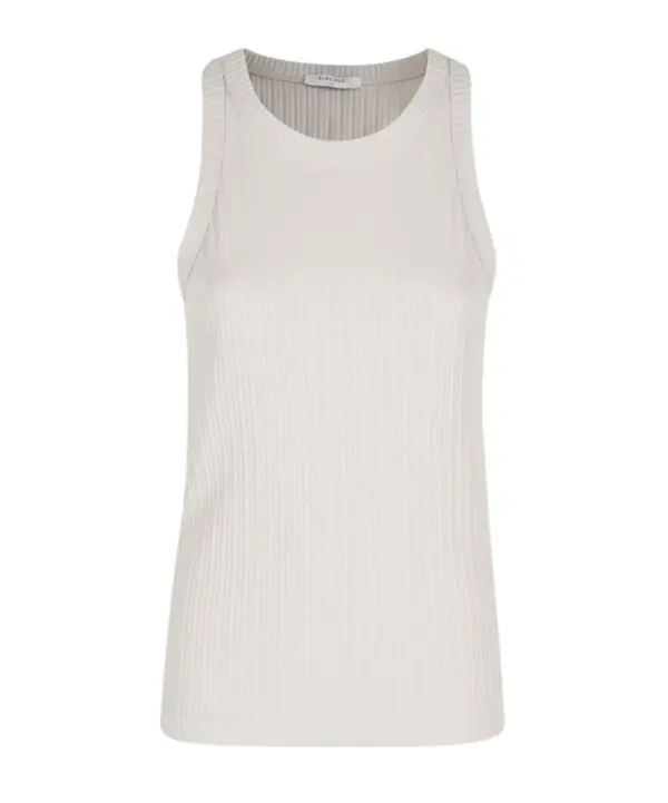 CIRCOLO 1901 Tank Top Ribbed - White
