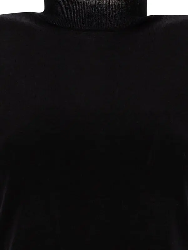Sportmax High Neck Sleeveless Jumper