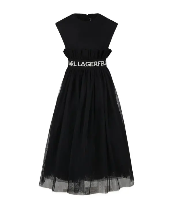 Karl Lagerfeld Sleeveless Dress - Black