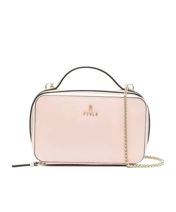 Furla Mini Camelia Crossbody Bag - Nude