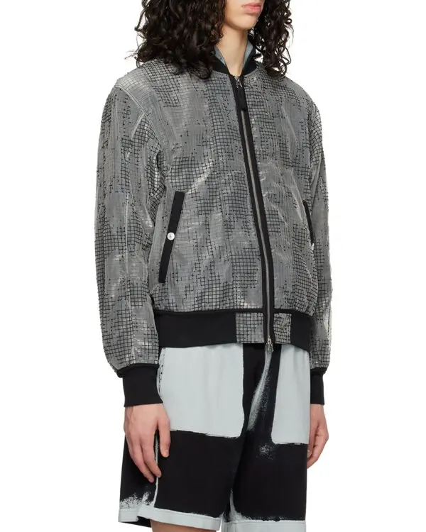 Stone Island Zipped Bomber Jacket