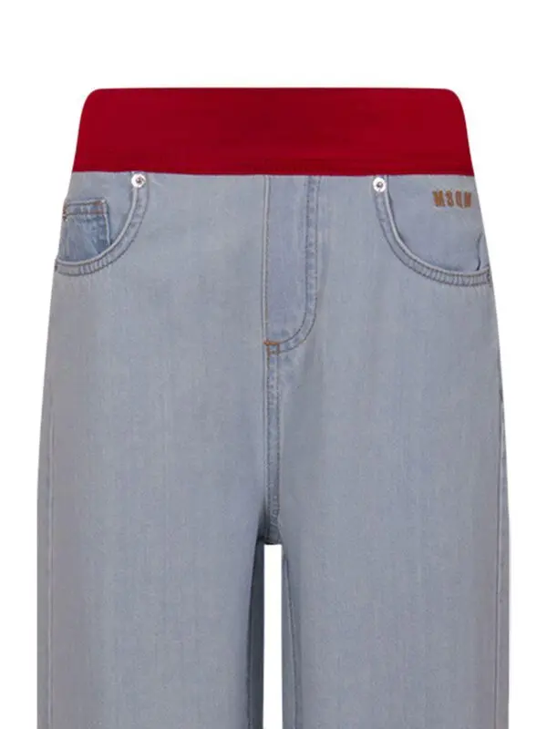 MSGM Elastic Waist Jeans