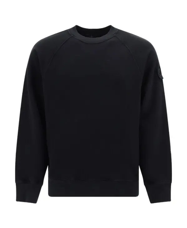 Stone Island Logo-patch Cotton Jumper