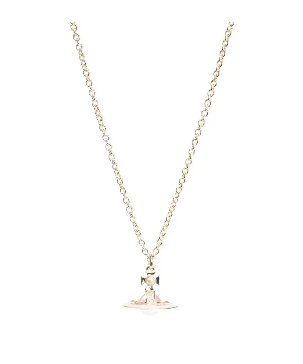 VIVIENNE WESTWOOD Orb Pendant Necklace - Yellow