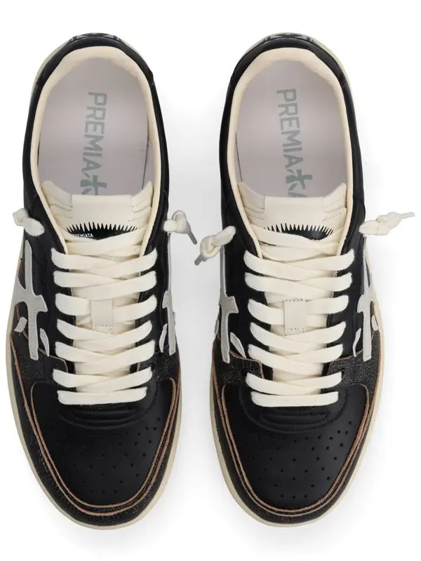 Premiata Round-toe Lace-up Sneakers